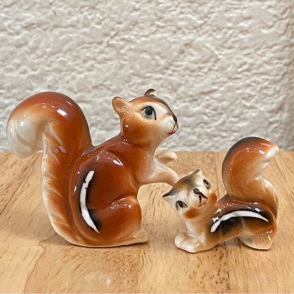 Vintage | Accents | Vintage Fine Bone China Chipmunks Squirrel ...